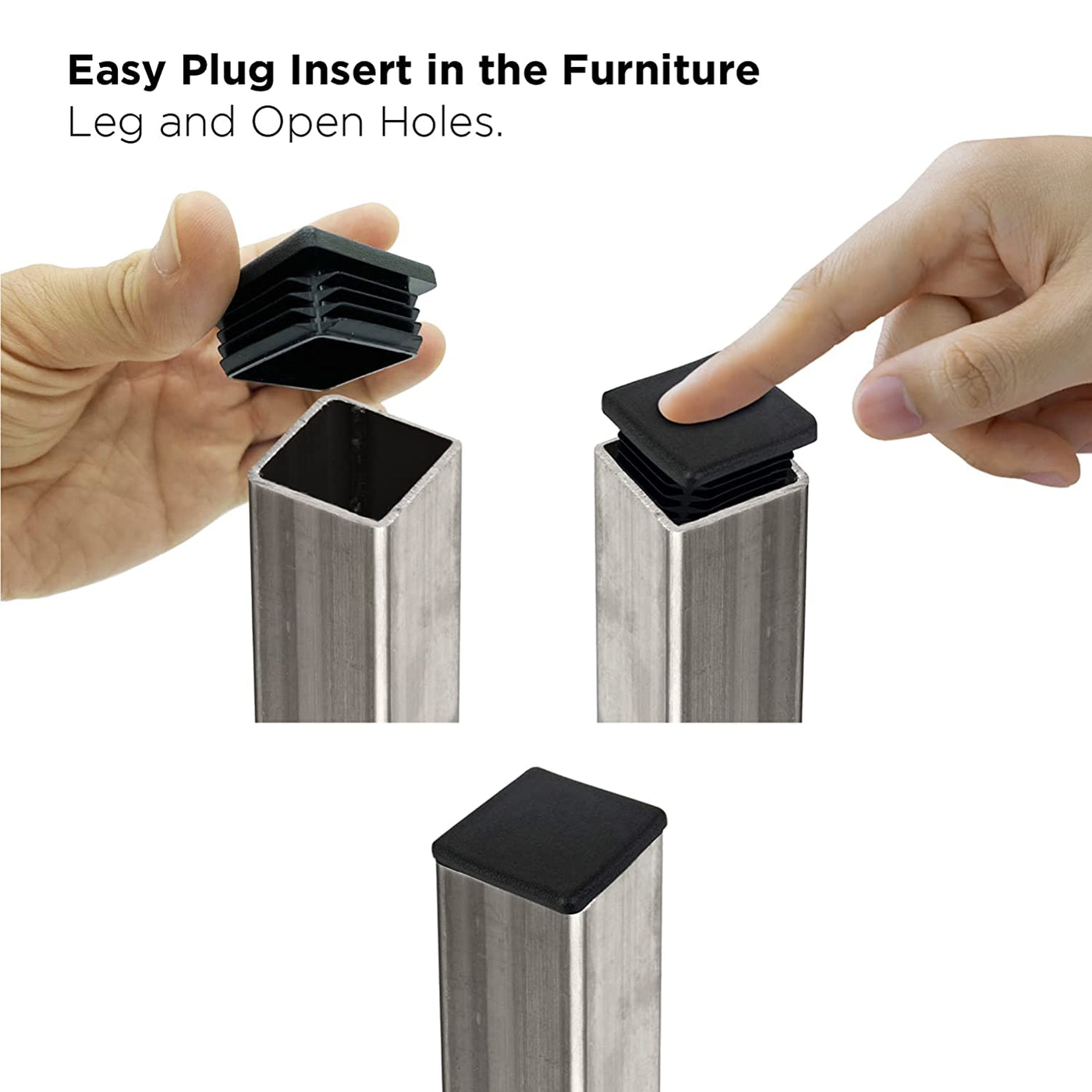 Prescott Plastics - 1 inch - Square Plastic Plug