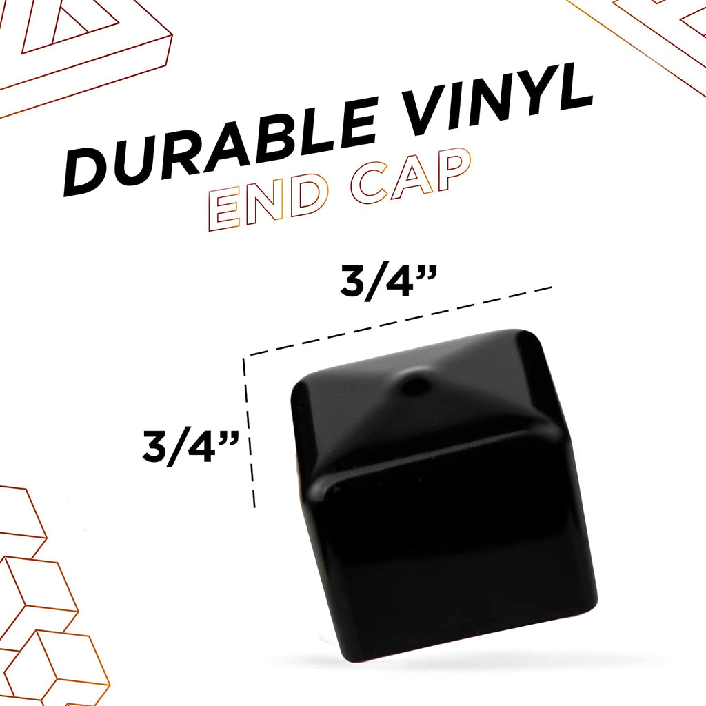 Square Vinyl End Caps — Prescott Plastics